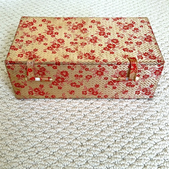 Vintage | Storage & Organization | Vintage Chinese Silk Box With ...